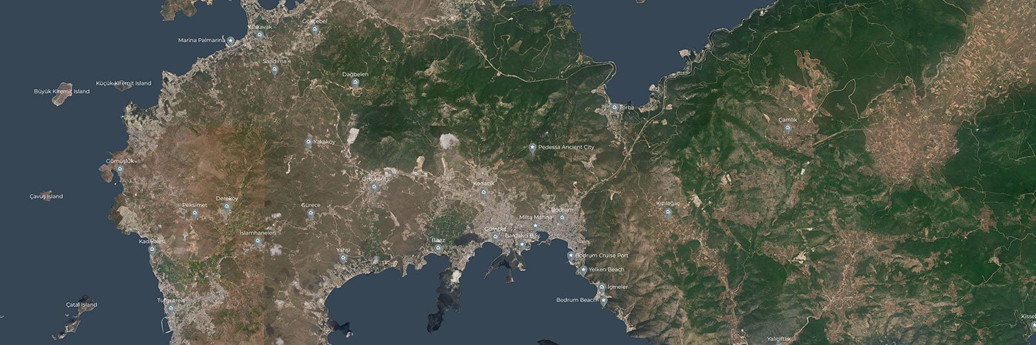 Bodrum Map: Key Areas and Locations | The Best of Bodrum